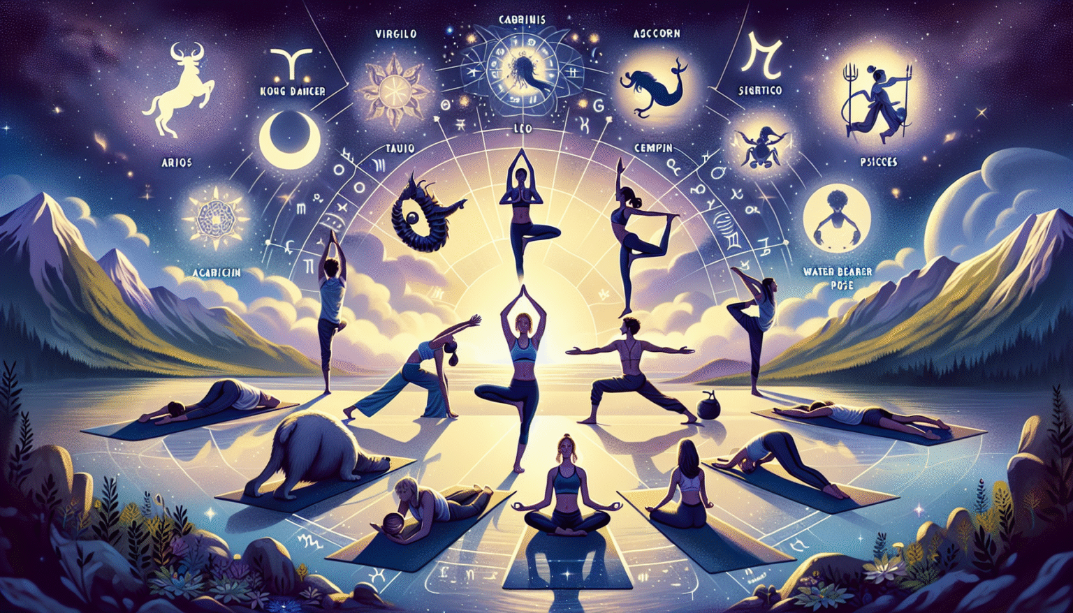 Astro-Yoga: The Best Yoga Poses for Every Zodiac Sign - Astroskills